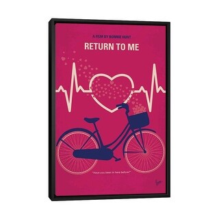 iCanvas "Return To Me Minimal Movie Poster" by Chungkong Framed - Bed Bath & Beyond - 37087518